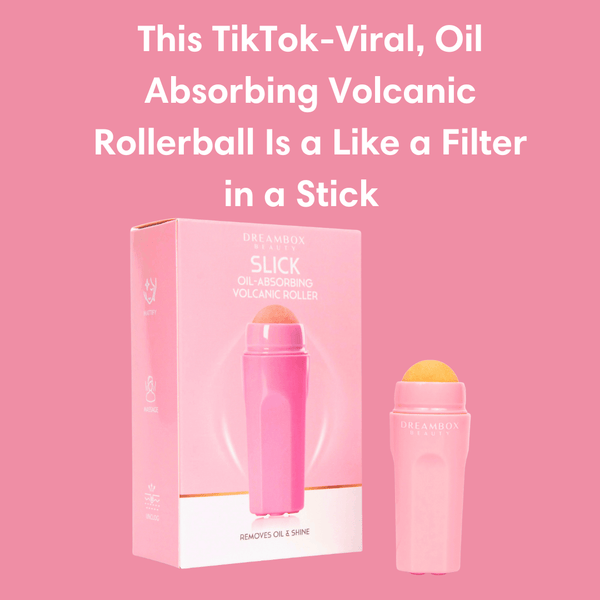 Dreambox Beauty Oil Absorbing Volcanic Roller | Reusable Shine Control ...